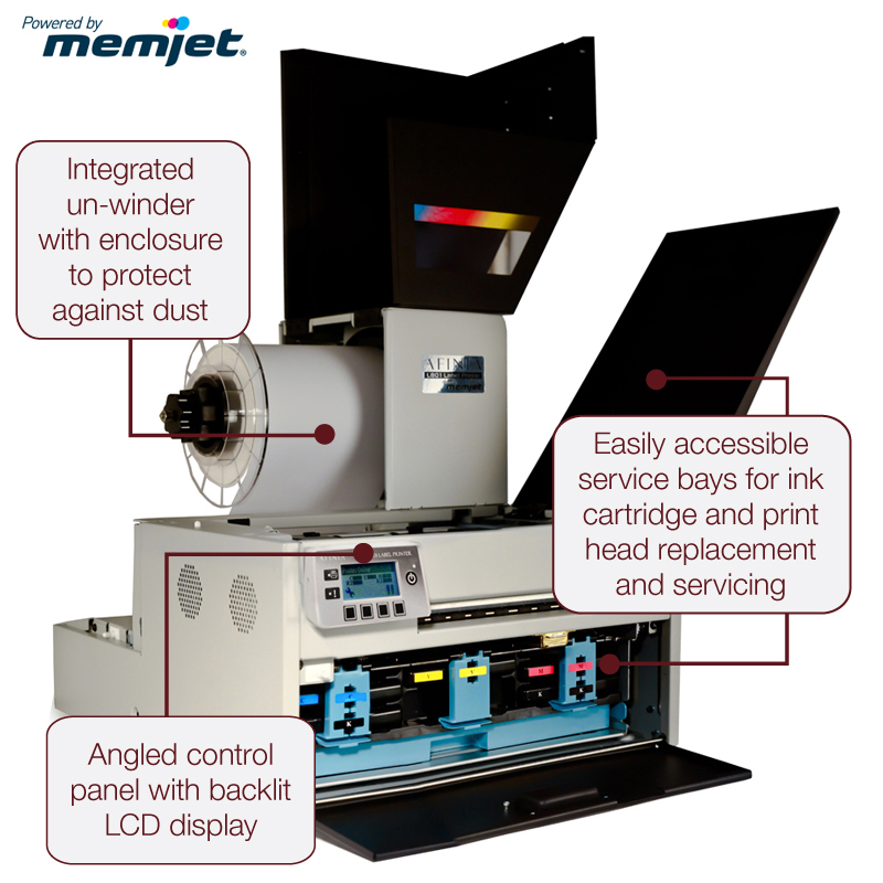 Afinia L801 Memjet Color Label Printer - High Speed Label Printer ...